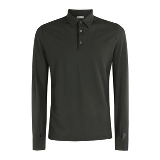 Zanone Homme, Tops, Vert, Taille: 3XL Polo Chemises