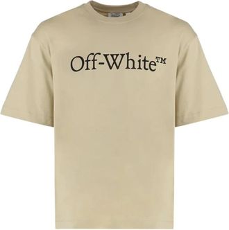 Off-white Homme, Tops, Beige, Taille: XL T-shirt Logo