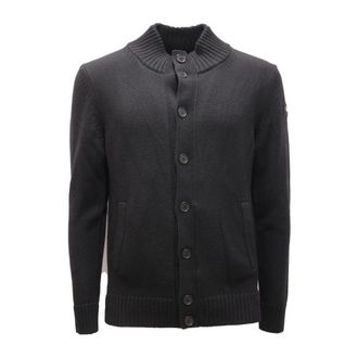 Paul & Shark Homme, Pulls, Noir, Taille: S Cardigan en laine