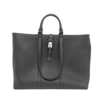 Gucci unisex, Pre-owned, Noir, Taille: ONE Size Sac fourre-tout en cuir Pre-owned