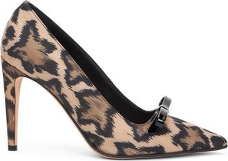 Red Valentino Femme, Chaussures, Multicolore, Taille: 36 1/2 EU Chaussure &agrave; talon haut avec imprim&eacute; animal &eacute;l&eacute;gant