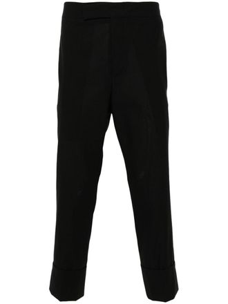 SAPIO pantalon slim crop - Noir