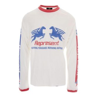 Represent Long Sleeve Training Tops - - Sport - Herren - Wei&szlig; - M