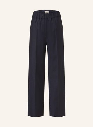 Max Mara Weekend Max Mara Flanellhose Hateley blau