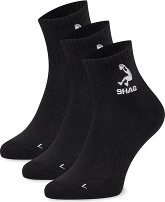 Shaq Kurze Socken Shaq AS_SHQ_H_001Z_SS25 (3-PACK) Schwarz