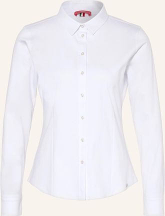 Cinque Cinque Hemdbluse Cisary Aus Jersey weiss