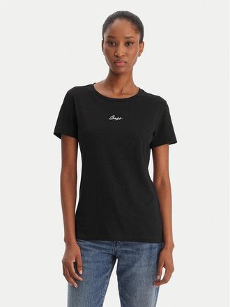 HUGO BOSS T-Shirt Elove 50554696 Schwarz Slim Fit