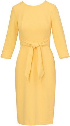 Adrianna Papell Abendkleid Knit Crepe Tie Waist Sheath Edel, schlicht, zeitlose Eleganz