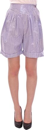 Licia Florio Femme, Shorts, Violet, Taille: 38 FR Short Shorts