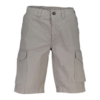 North Sails Graue Bermuda Shorts Regular Fit Logo - - Shorts - Herren - Grau - W31