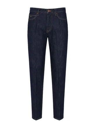 Emporio Armani Straight Leg Jeans - Jeansblau