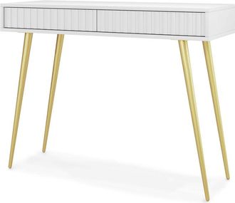 Selsey Selsey - Coiffeuse Bello 104 cm blanc