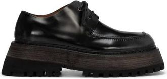 Mars&egrave;ll Femme, Chaussures, Noir, Taille: 37 1/2 EU Quadrarmato Derby