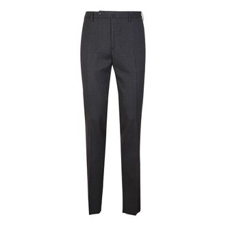 Incotex Stretch Wollflanellhose - - Trousers - Herren - Grau - L