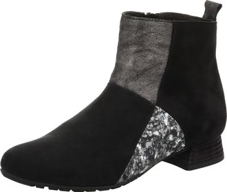Think Damen Grace nachhaltige Chelsea-Stiefel, Schwarz/Kombi 0000, 39 EU
