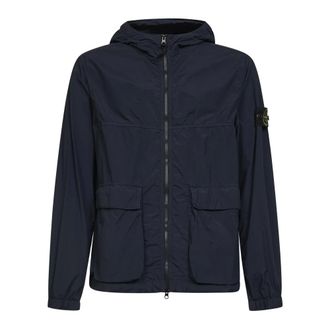 Stone Island Herren, Jacken, Blau, LGr&ouml;&szlig;e