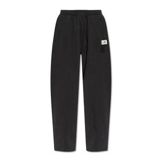 Maison Margiela Sweathose mit Bein-Steppung - - Trousers - Damen - Schwarzk - S