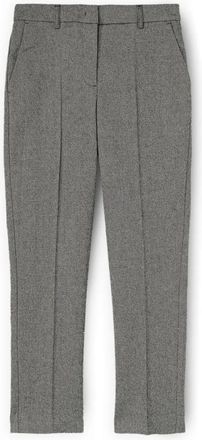 Motivi Femme, Pantalons, Gris, Taille: 42 FR Pantalon Slim en Tweed