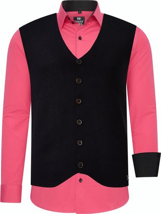 Rusty Neal Hemd mit Weste 2-teilig