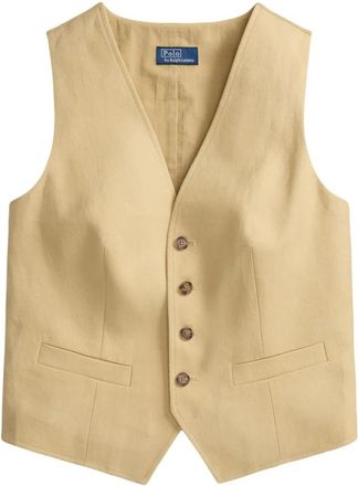 Ralph Lauren Femme, Vestes, Beige, Taille: 38 FR Dutan