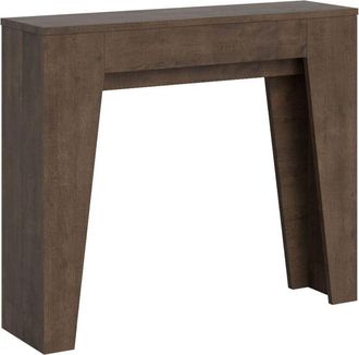 Itamoby Console extensible 90x25/181 cm Noyer &eacute;troit