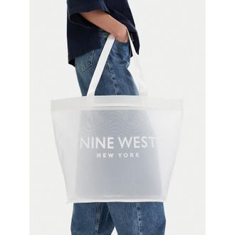 Nine West Handtasche Nine West CEO-Eloura-LA374-4074 Wei&szlig;