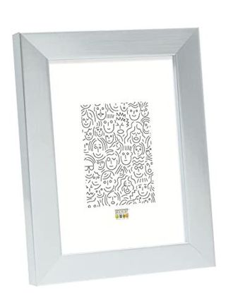 Deknudt Frames Deknudt S45RD3_15,0x20,0 Bilderrahmen, Holz, modern, 20 cm, silberfarben