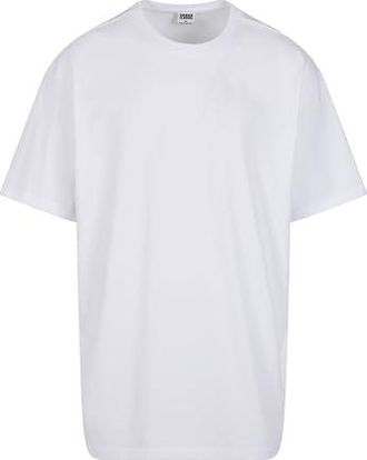 Urban Classics T-Shirt Oversize pour Homme, Tissu Epais, Coupe large, Manches Courtes, Heavy Oversized Tee, 90% Coton, 10% Viscose, White, Taille XXL