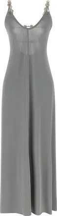 Eres Knielanges Kleid - Silber