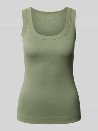 Marc Cain Tanktop in Ripp-Optik mit Rundhalsausschnitt