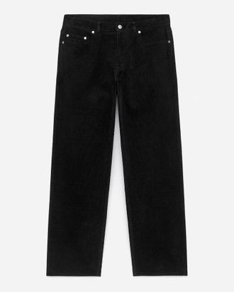 Arket Cordhose LOOSE -Schwarz