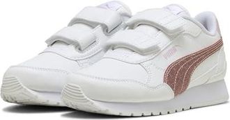 Puma Sneakers St Runner v4 Glitter Enfant 27.5, White Copper Rose Mauve Metallic Pink