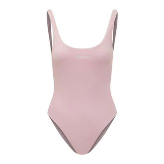 Versace Femme, Maillots de bain, Rose, Taille: 42 FR Maillot de Bain Une Pi&egrave;ce