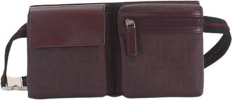 Fendi Sac banane vintage Pre-owned - Femme - Pre-owned - Brun - Taille: ONE Size