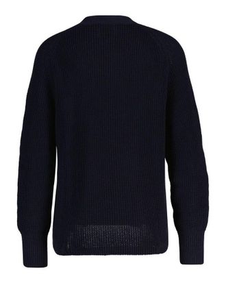 GANT Cardigan RIBBED KNIT COTTON Regular fit mit V-Ausschnitt