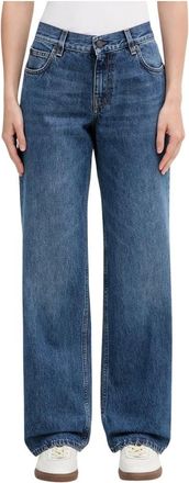 Sporty & Rich Femme, Jeans, Bleu, Taille: W25 Jean Droit