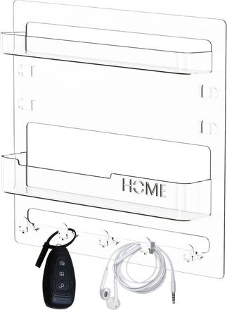 Generic Wandveranstalter - Bedside Floating Mount, Kabelclip Tray | Hook Panel, Slim Storage, selbstklebende Regalhalter mit Konsole f&uuml;r Wohnung, Lounge, Schl