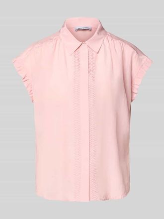 More & More Regular Fit Bluse mit verdeckter Knopfleiste