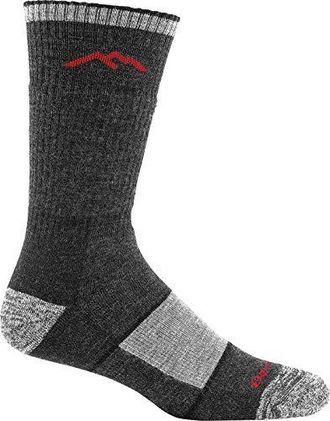 Darn Tough Chaussettes de randonnée en laine mérinos pour homme avec rembourrage - Noir - X-Large