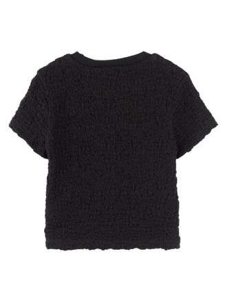 DKNY Cotton-Blend T-Shirt - Black