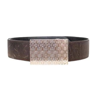 Cartier Ceinture R&eacute;versible Joyeux Anniversaire Pre-owned - Femme - Pre-owned - Noir - Taille: ONE Size