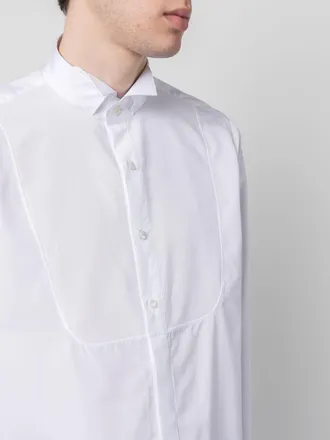 Lardini Mens Shirt White Cotton