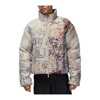 Nike Jordan Ski Vestes - Homme - Sport - Beige - Taille: L