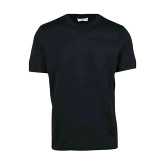 Gran Sasso Homme, Tops, Noir, Taille: L T-shirt en maille