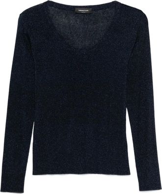 Fabiana Filippi long-sleeve top - Blau