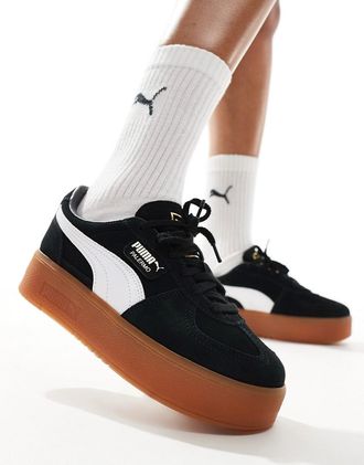 Puma Palermo Platform - Baskets - Noir
