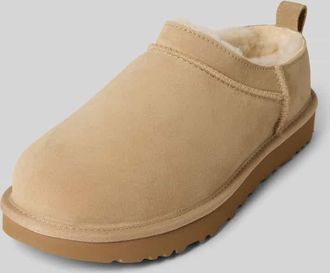 UGG Hausschuhe mit Label-Detail