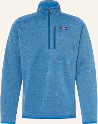 Patagonia Fleece-Troyer Better Sweater blau