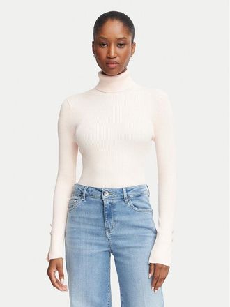 Guess Rollkragenpullover W6BR29 Z1417 Hellrosa Slim Fit