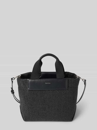 Calvin Klein Handtasche mit Strukturmuster Modell RAFFIA